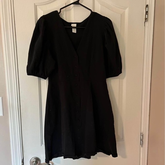 H&M | Dresses | Black Mini Dress | Poshmark